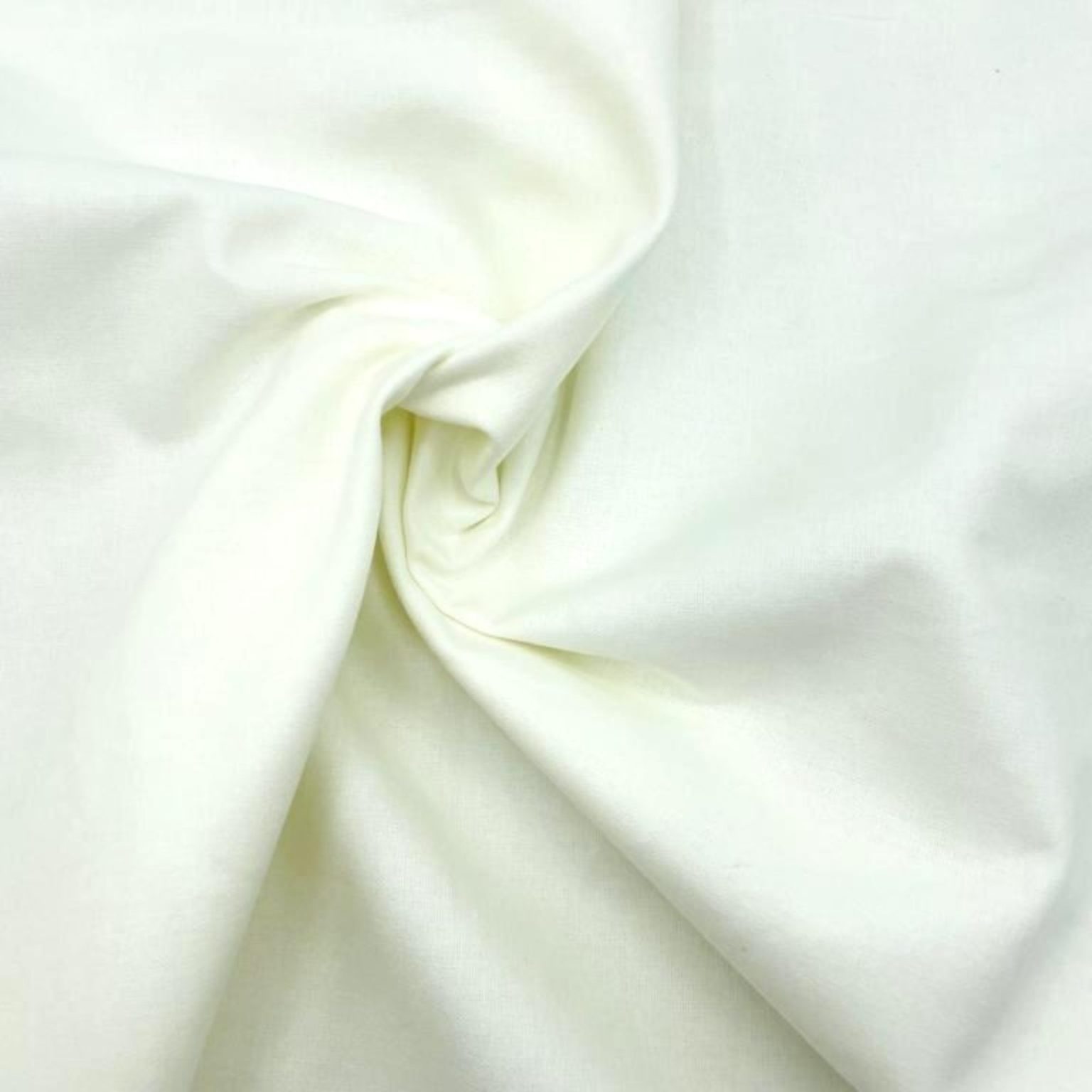 Tela algodón lisa aspecto lino color Crudo - KukiFabrics